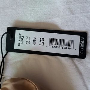 Montelle | Intimates & Sleepwear | Montelle Half Slip Nude Nwt | Poshmark